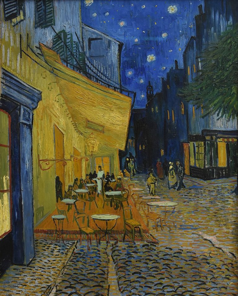 Inspiration: “Café Terrace at Night,” by Vincent van Gogh